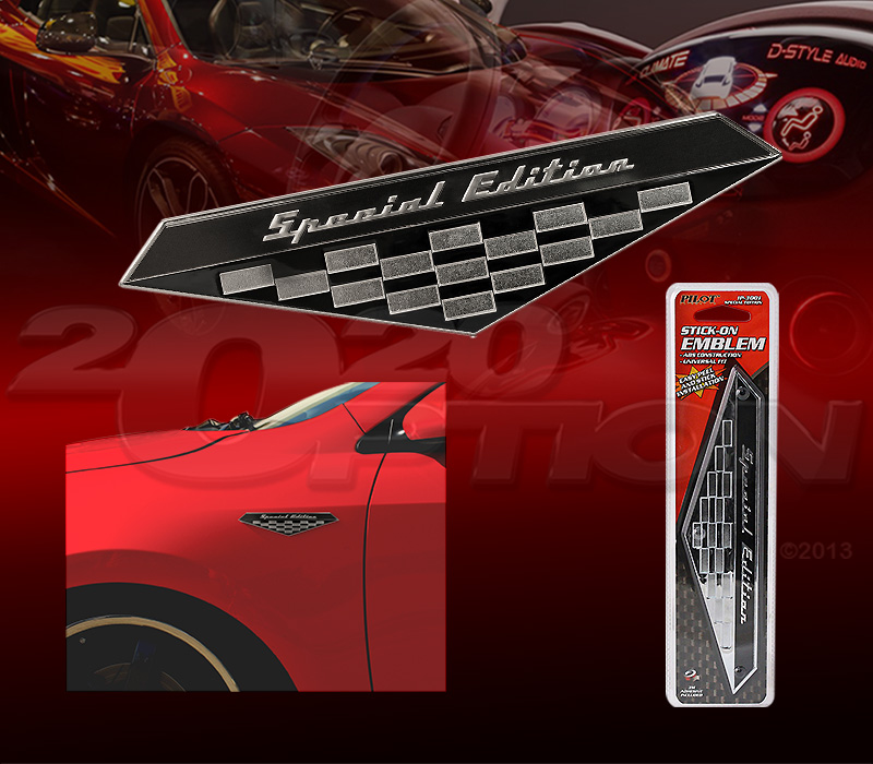 Sell IP-3001 PILOT AUTOMOTIVE SPECIAL EDITION LOGO EMBLEM CHROME STICK ...